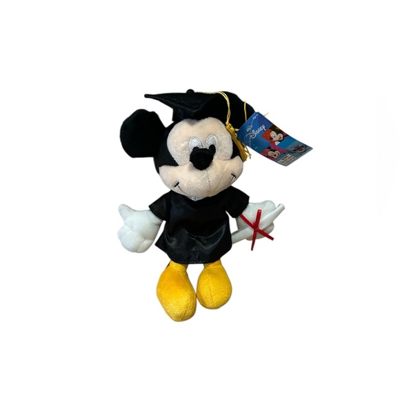 Disney | Toys | Disney Mickey Mouse Graduation Plushie | Poshmark